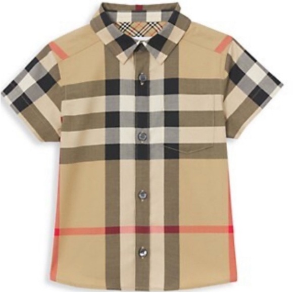 Burberry | Shirts & Tops | Baby Burberry Button Down | Poshmark